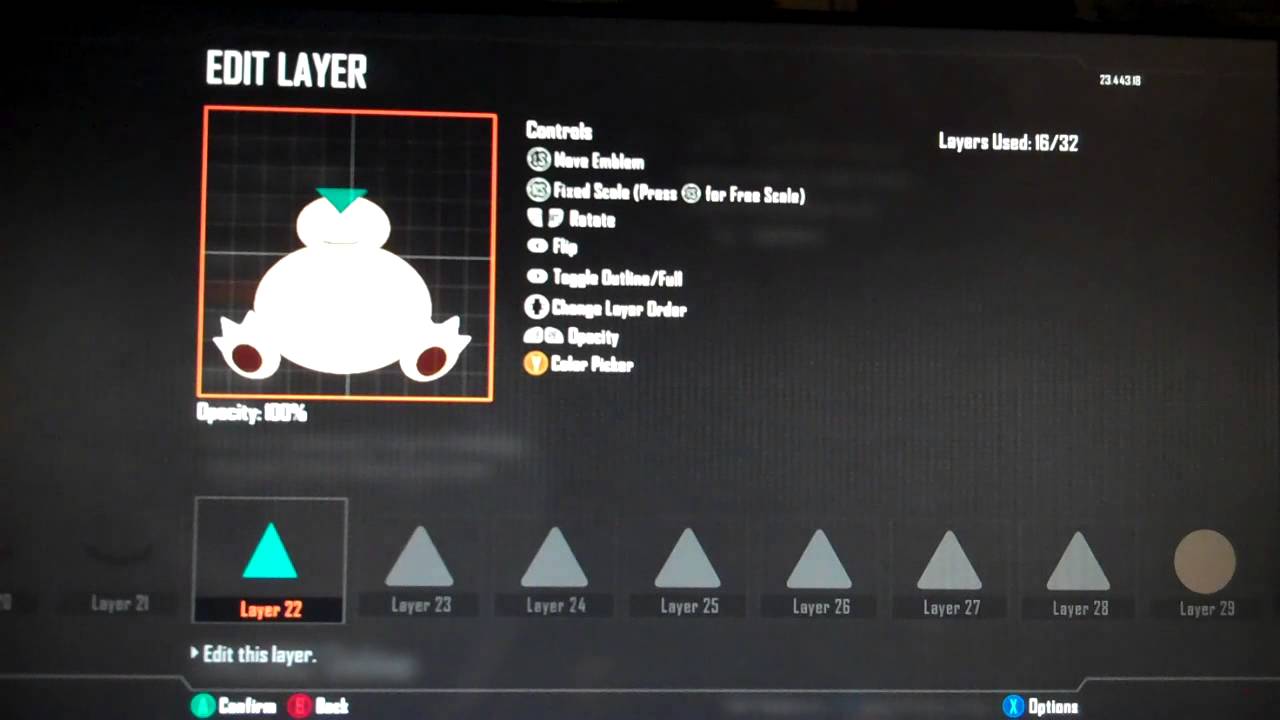 COD Black Ops 2 Emblem Maker - Pokemon - Snorlax - YouTube