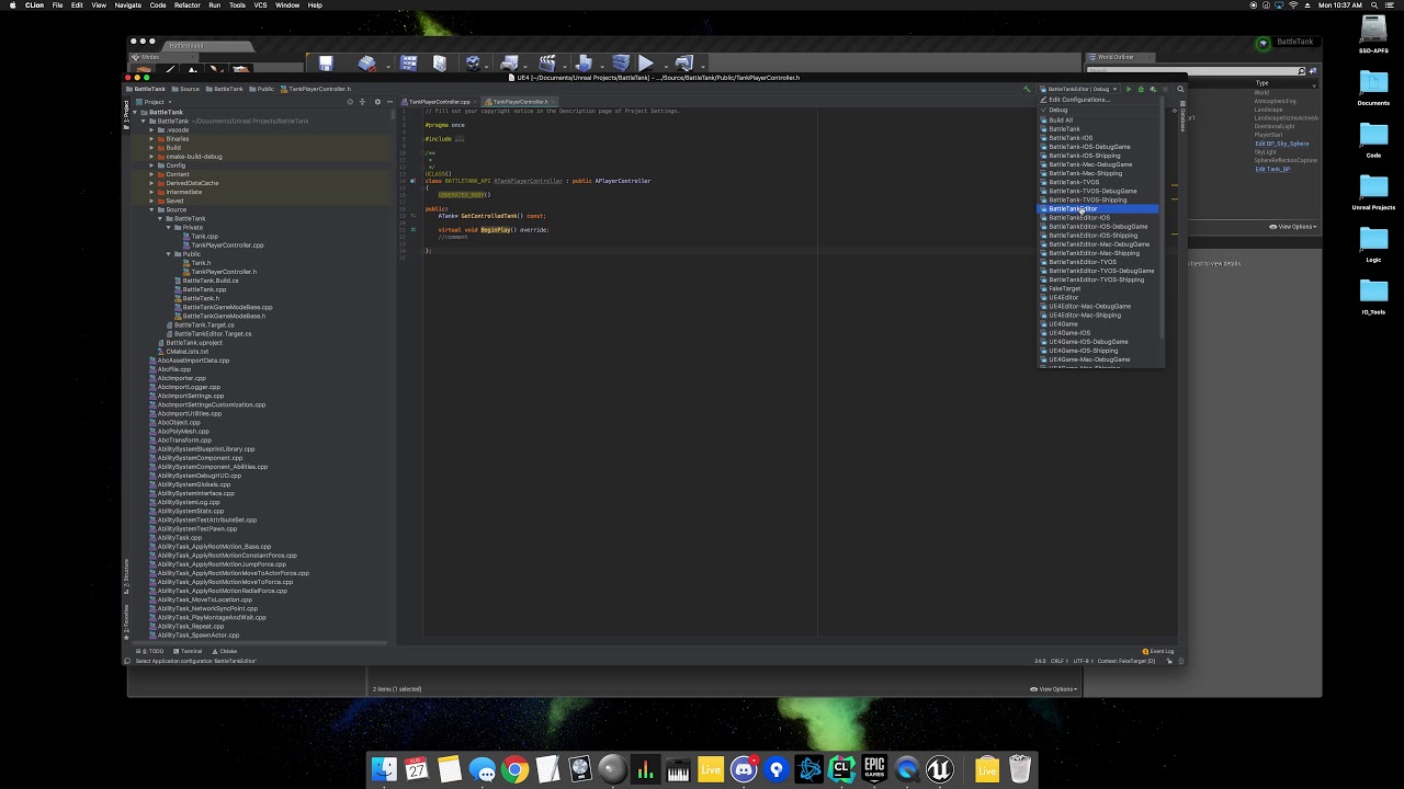 Unreal Engine 4 - CLion - Tutorial - YouTube