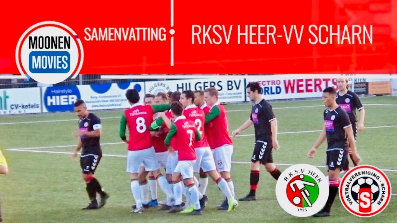 Samenvatting RKSV Heer-VV Scharn 21-09-2019 - YouTube
