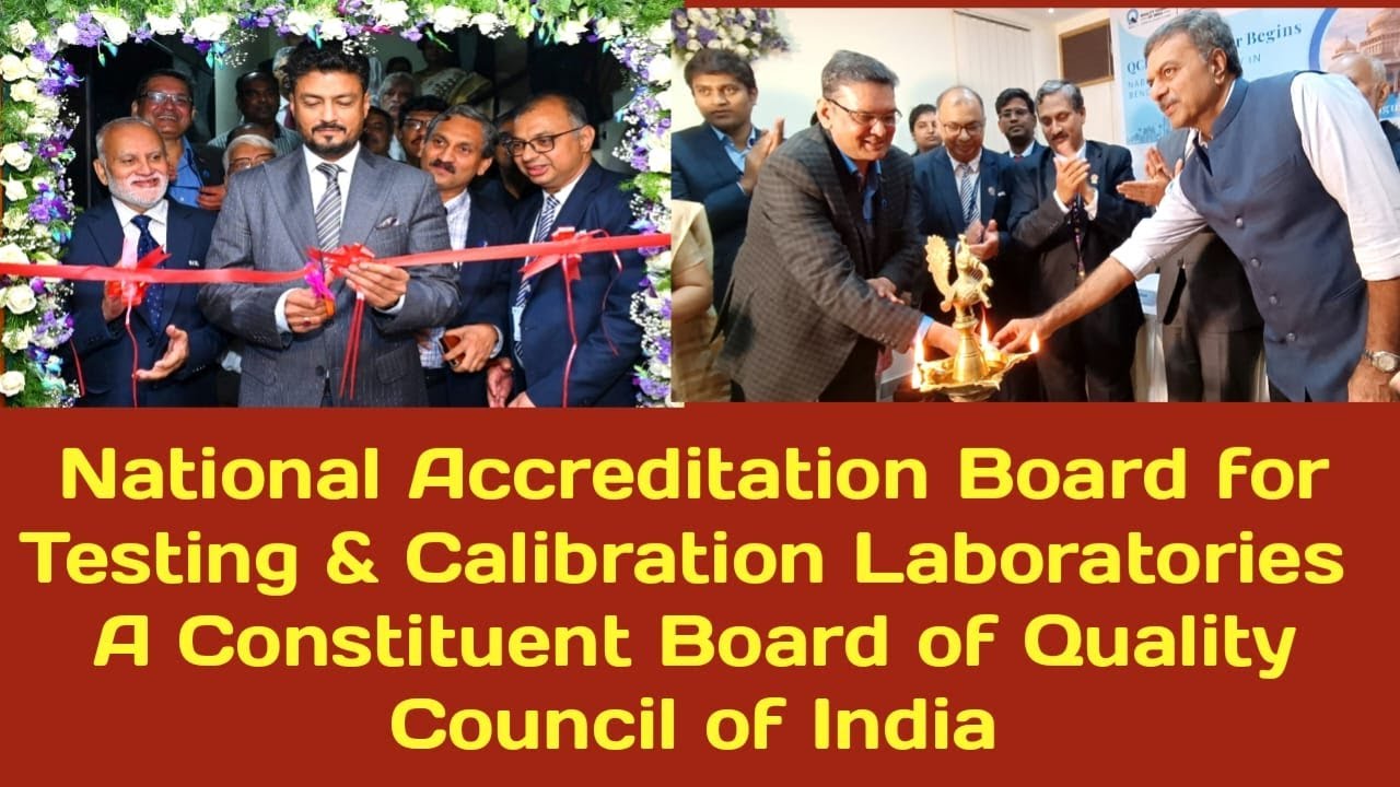 NATIONAL ACCREDITATION BOARD FOR TESTING CALIGRATION LABORATORIES - YouTube