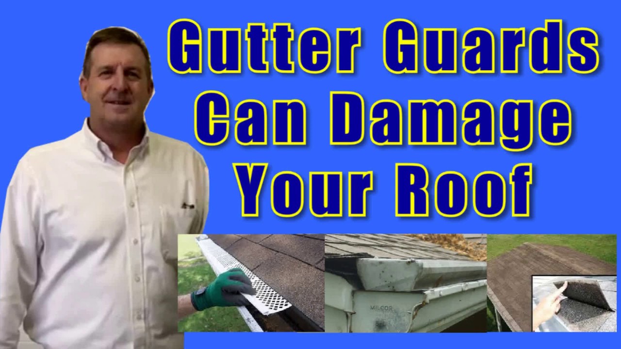Gutter Guards Can Damage Your Roof - 25 Year Roofer Insight - YouTube