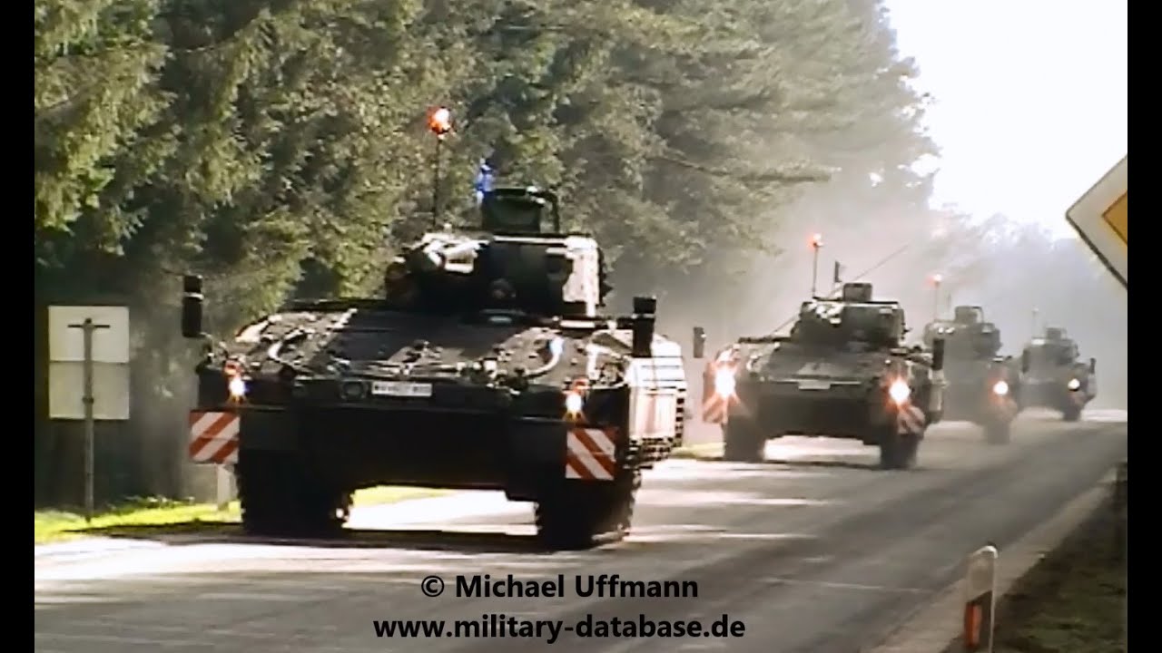 2016 - Bundeswehr Panzertruppenschule mit Schützenpanzer Puma - YouTube