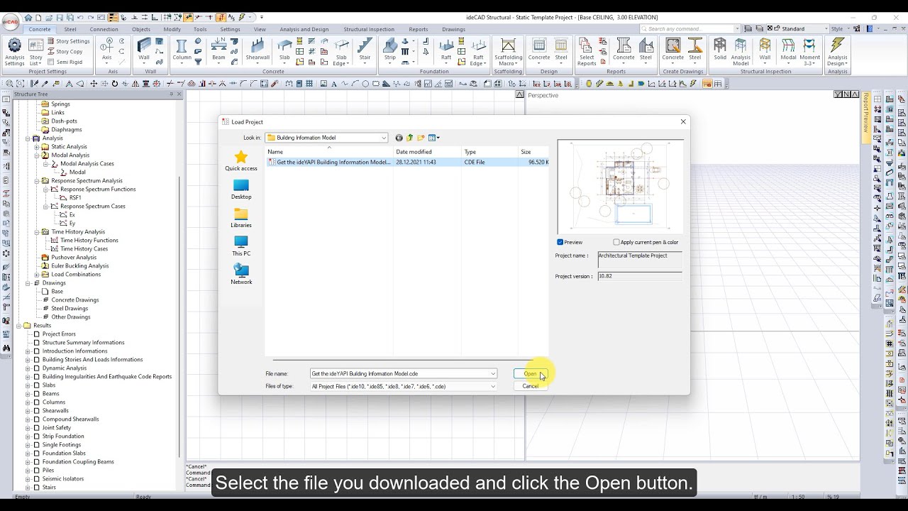 ideCAD Structural | Building Design Software | Building Information ...
