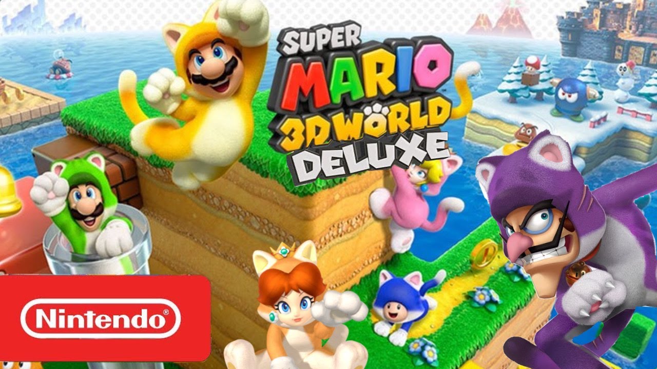 (Fanmade) Super Mario 3D World Deluxe Announcement Trailer - YouTube