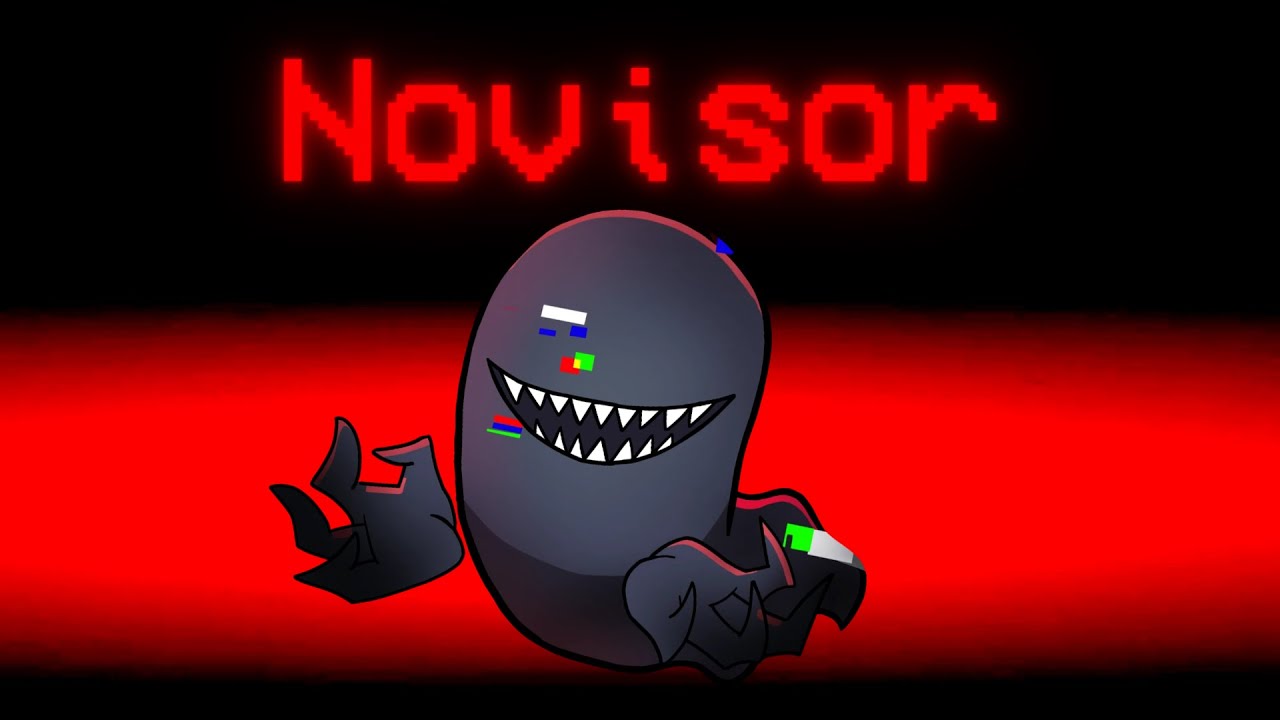 Virei o Novisor Bugado no Among Us Mods! - YouTube