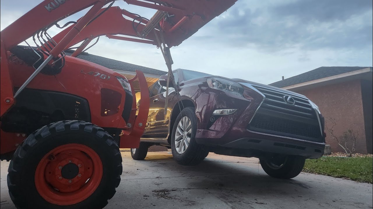 GX460 Flex ramp testing and 1" lift results - YouTube