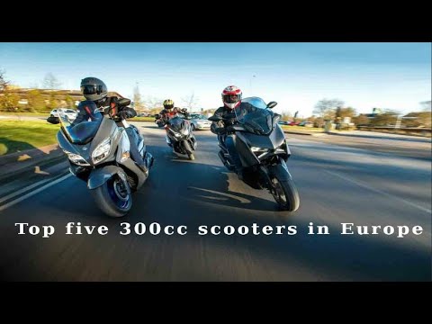Top five 300cc scooters in Europe - YouTube
