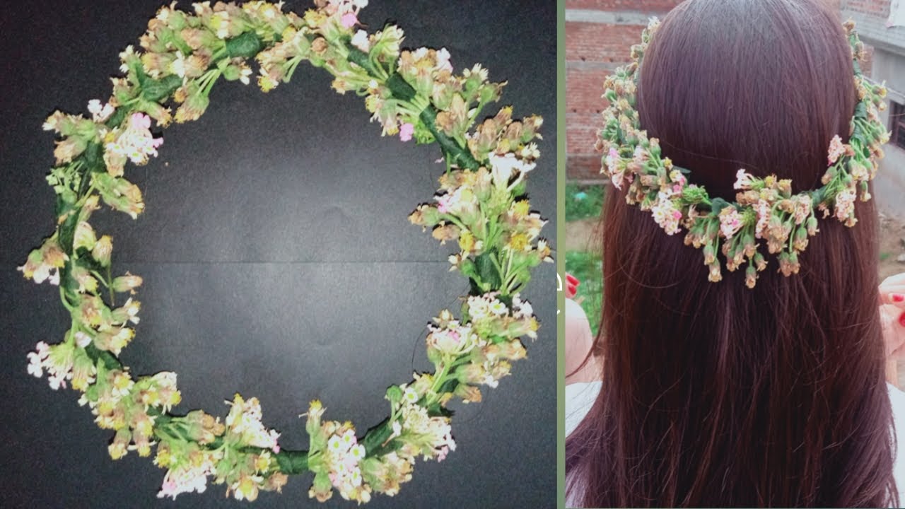 Tiara making at home.How to make a cute and simple tiara in 4min.How to ...