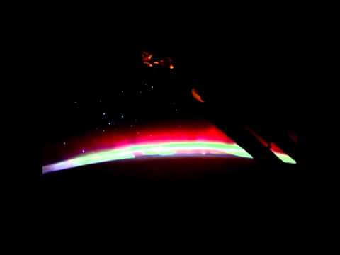 Aurora Borealis from ISS (22-23 June 2015)