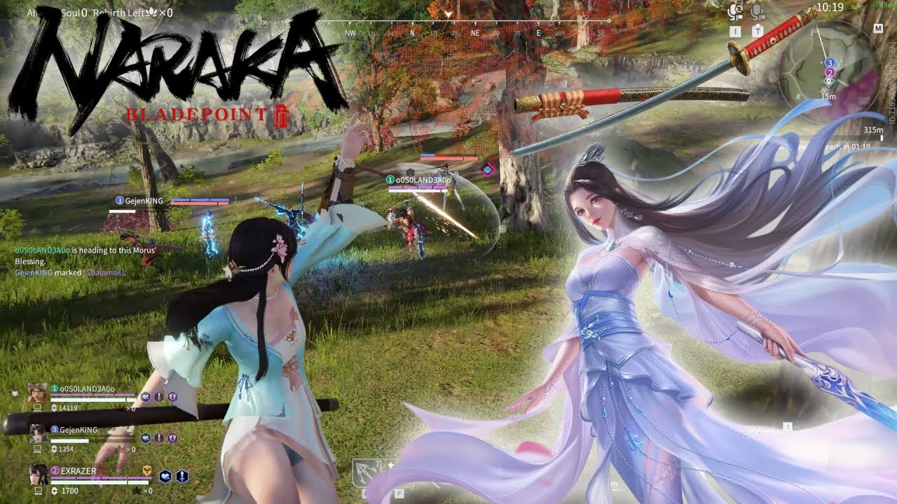 Naraka Bladepoint - จอมยุทธ์มือใหม่ VS จอมยุทธ์เวล 200+ !! - YouTube