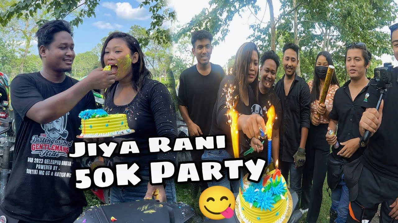 Jiya Rani 50K 🎂 Celebration 🥳 🎉 - YouTube