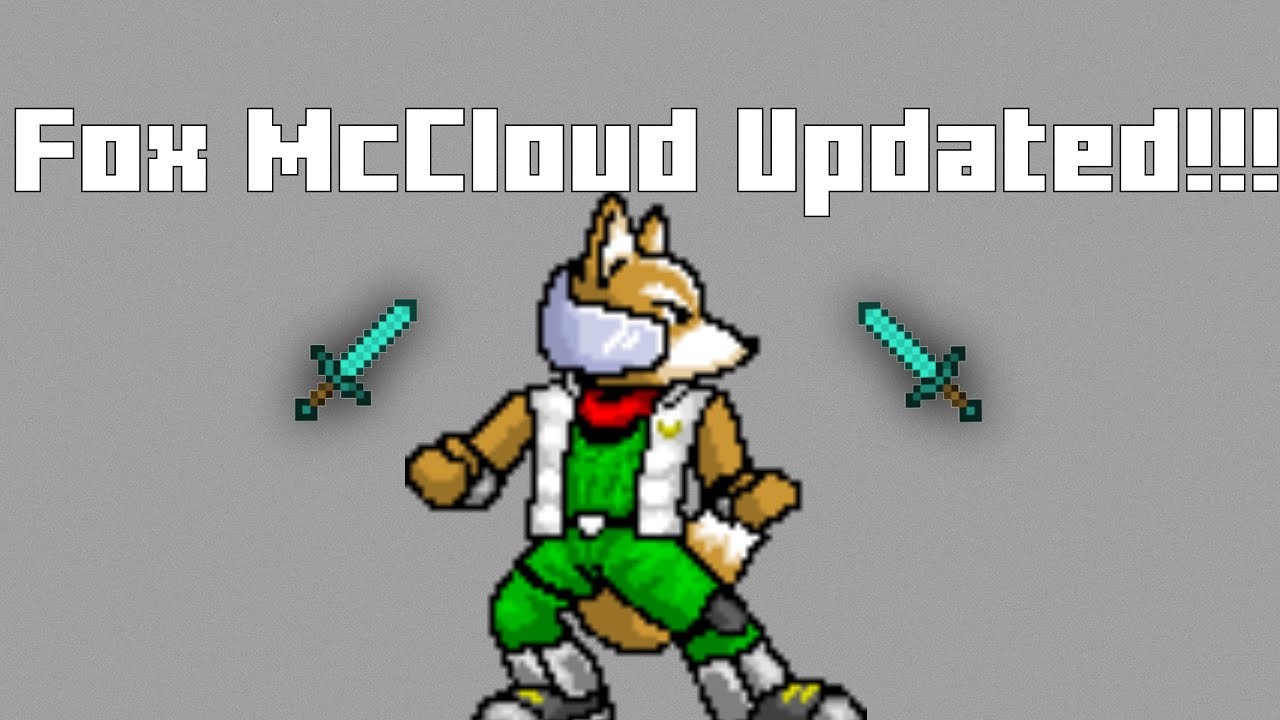 Fox McCloud Updated! V1.2 - YouTube