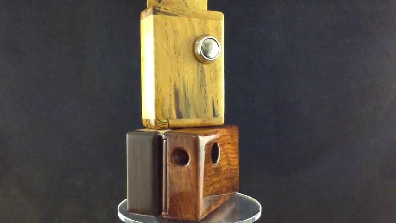 Mr Vape Handcrafted Box Mods, Drip tips, and Pens - YouTube