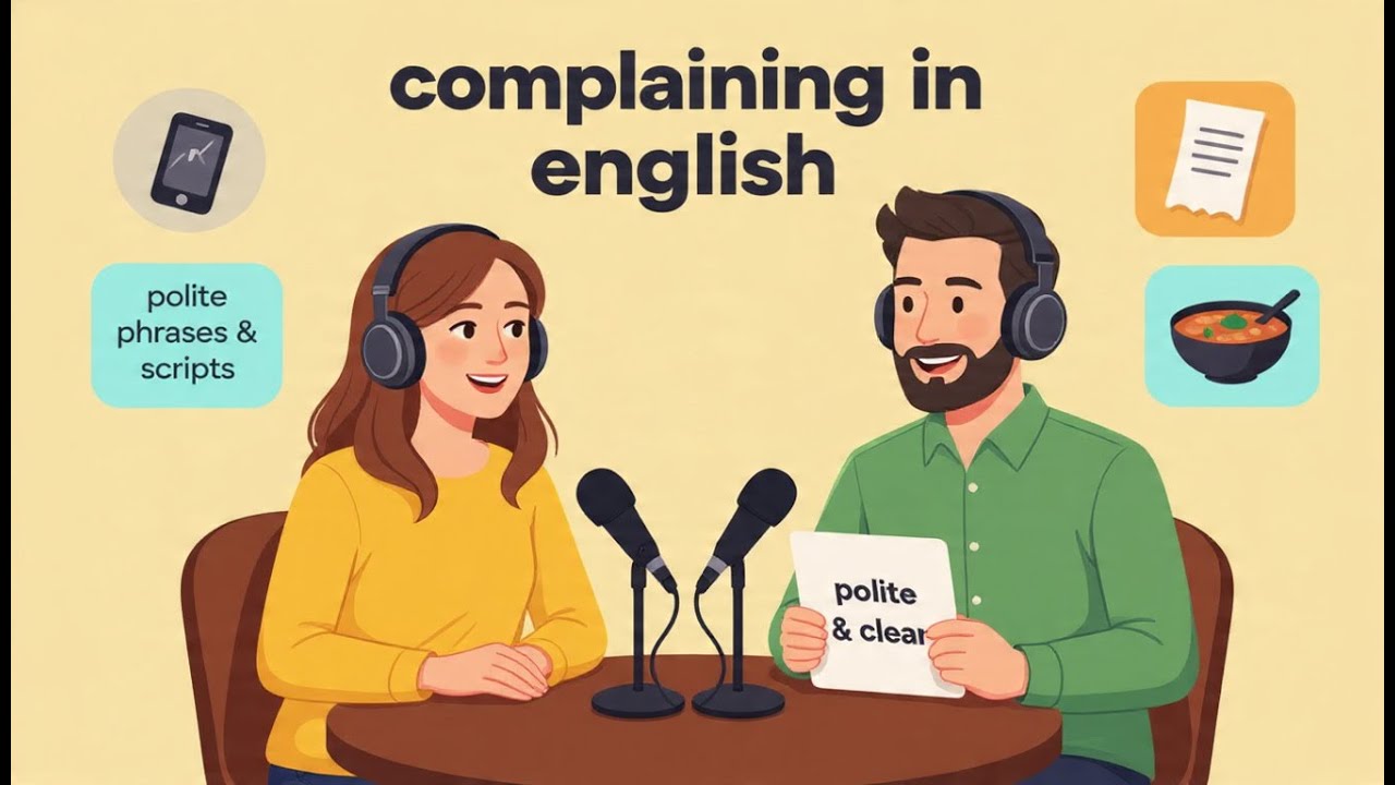 How to Make a Complaint in English | Polite Conversation Phrases - YouTube