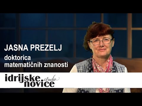 Jasna Prezelj I TV Studio Idrijskih novic - YouTube