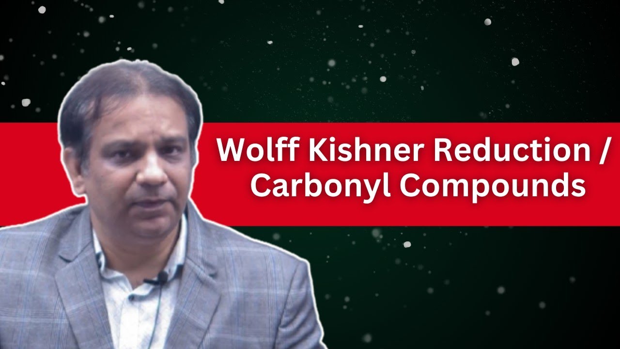 Wolff Kishner Reduction/Carbonyl Compounds #chemistry #neet2024 - YouTube