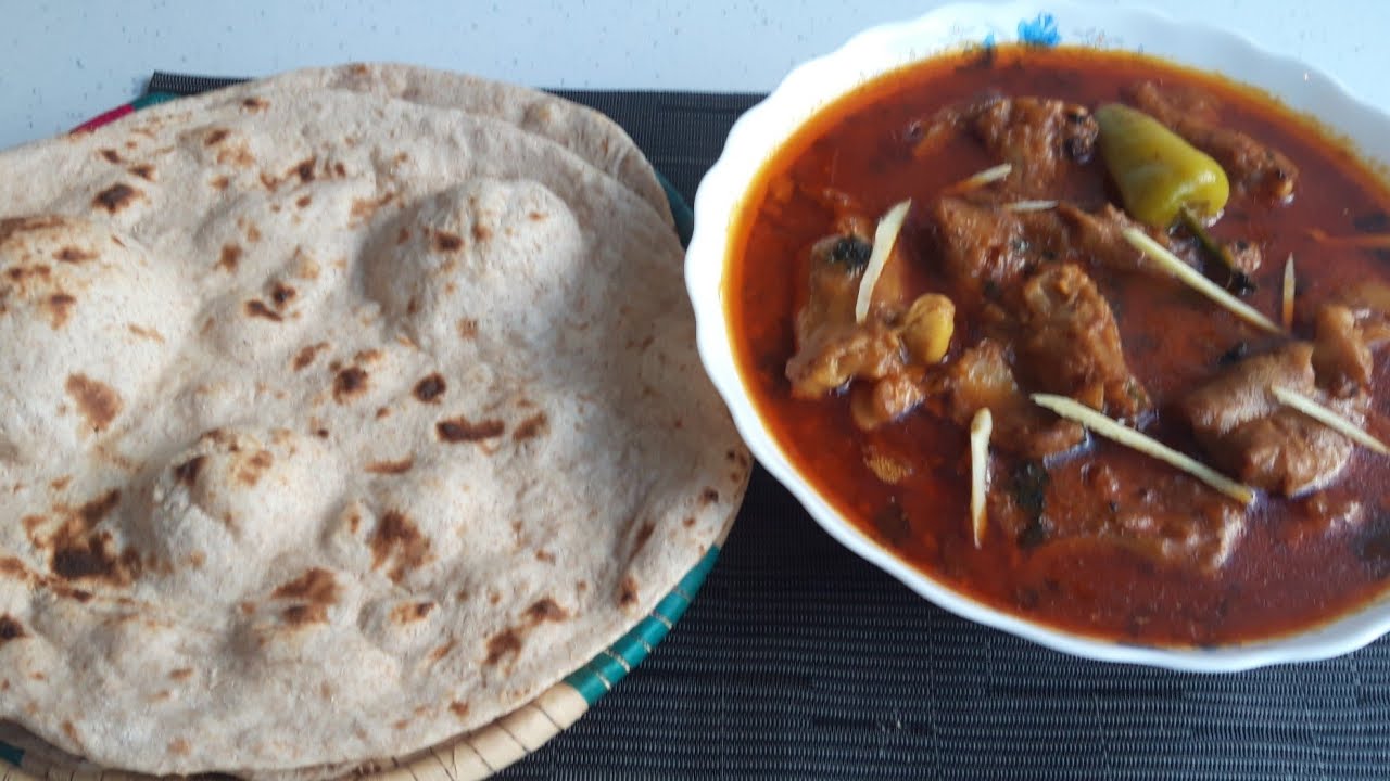 Mutton paya & tandoori roti recipe by kashmiri recipes cuisine & vlogs ...