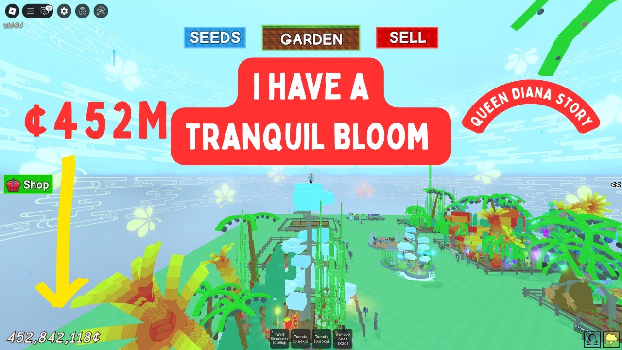 I HAVE A TRANQUIL BLOOM | FIND OUT HOW I GOT IT. - YouTube