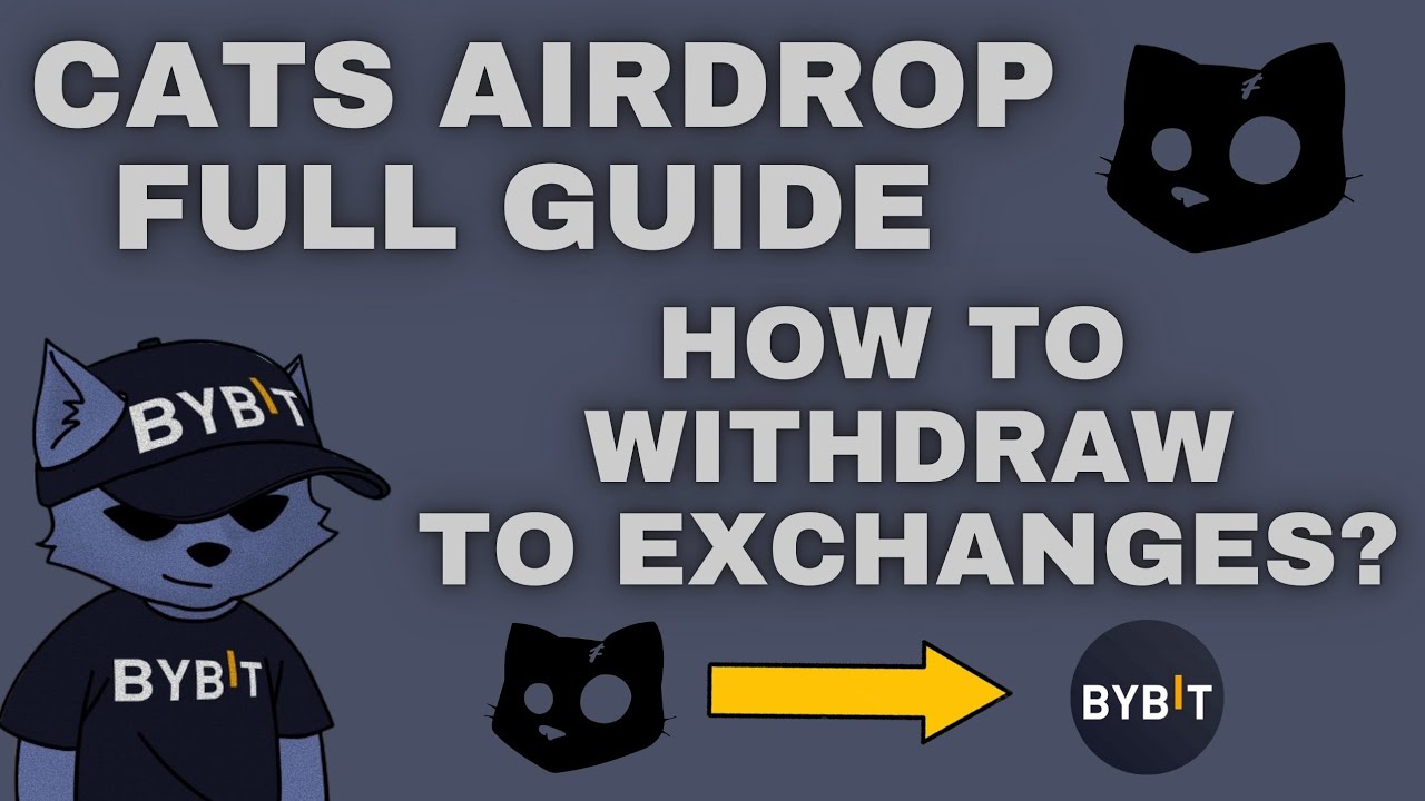 CATS AIRDROP GUIDE - How to get eligible and withdraw your tokens - YouTube