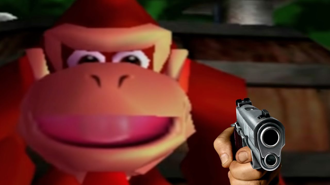 The Guns of Donkey Kong 64 were REAL - YouTube
