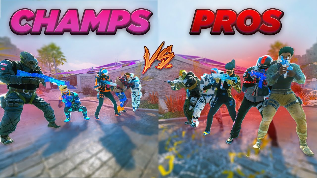 Rainbow Six Siege Pro Players Vs Content Creators - YouTube