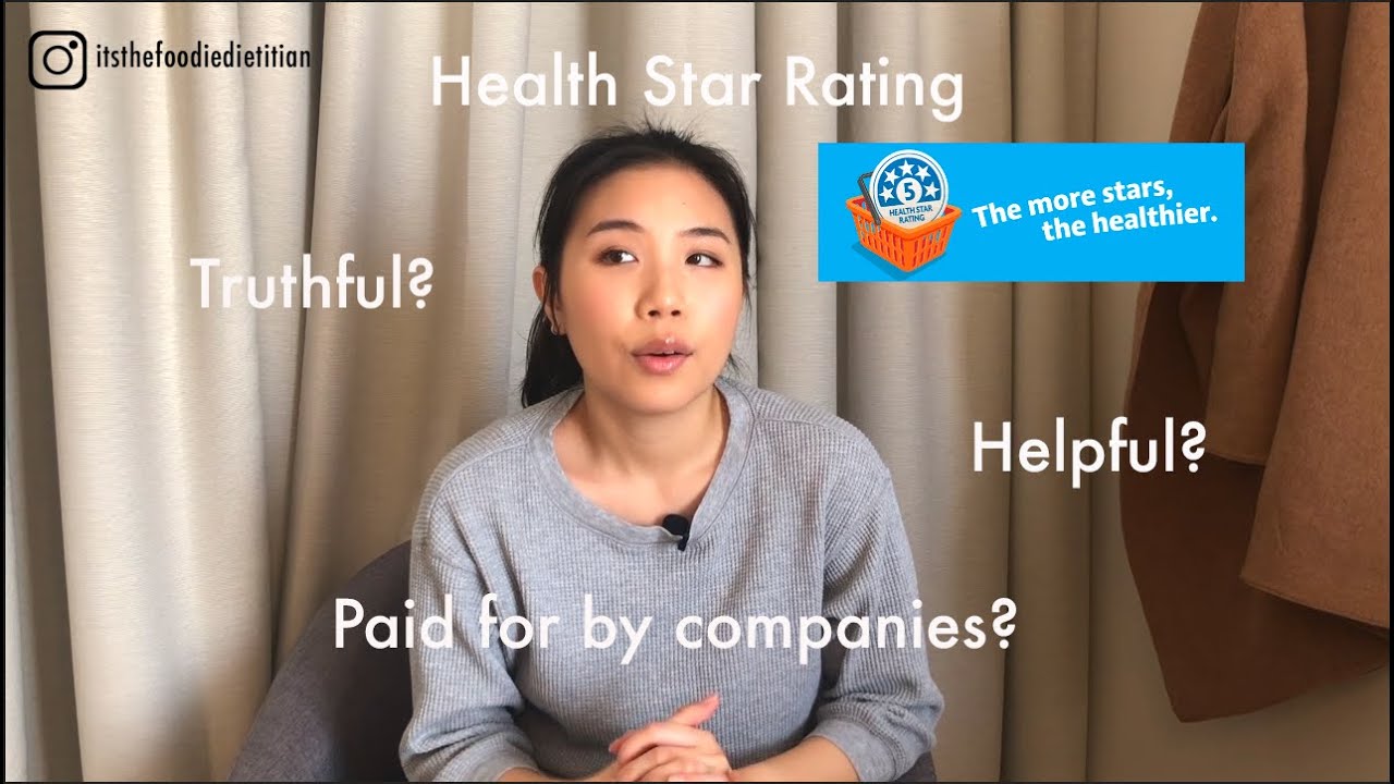 The Health Star Rating | Dietitian Explains - YouTube