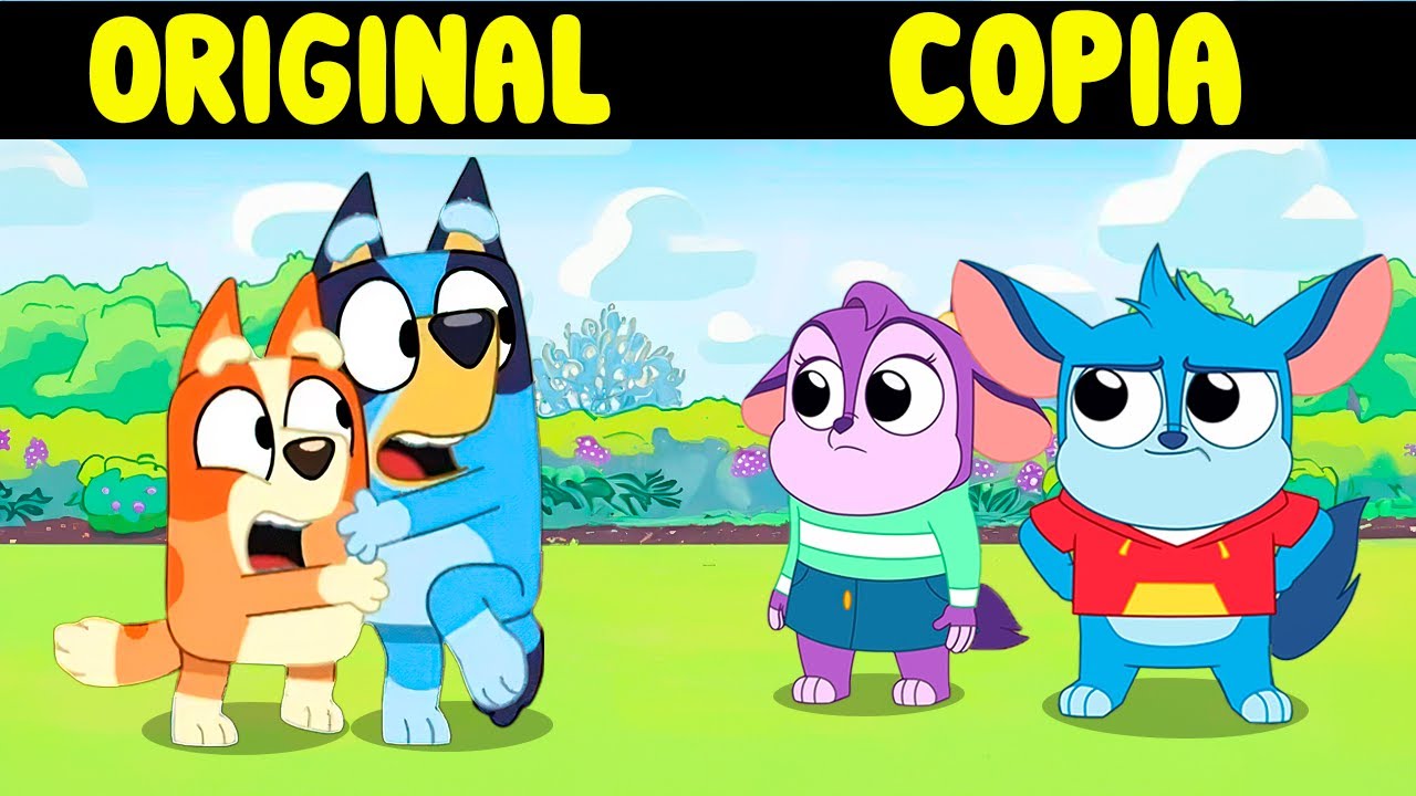 CONOCE la PEOR COPIA de BLUEY: ¡Chip Chilla! - YouTube