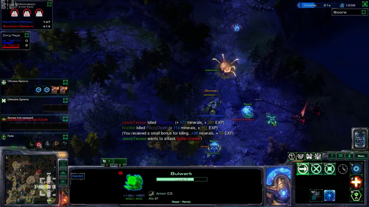 Starcraft II Desert tankbattle Interceptor - YouTube