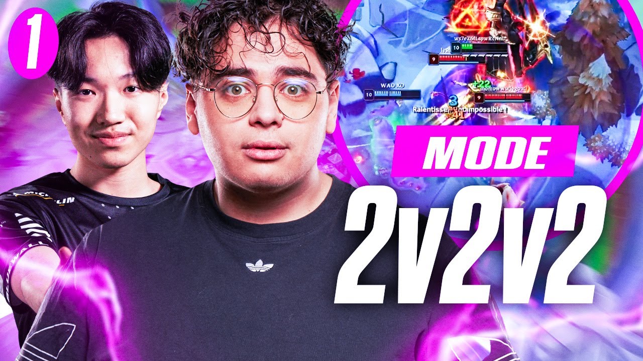 ON EST IMBATTABLE DANS LE NOUVEAU MODE DE JEU DE LOL AVEC WAO part. 1 ...