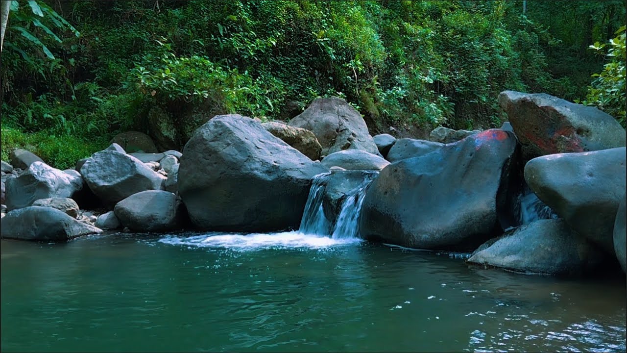 Calm River Flow & Gentle Water Sounds for Meditation, Spa, Relaxation ...