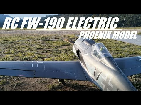 INCREDIBLE RC FW-190 Phoenix Model (1.72m) Electric - YouTube