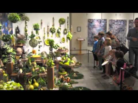 Carrie Lederer art Installation for Age of Wonder, Turtle Bay Museum