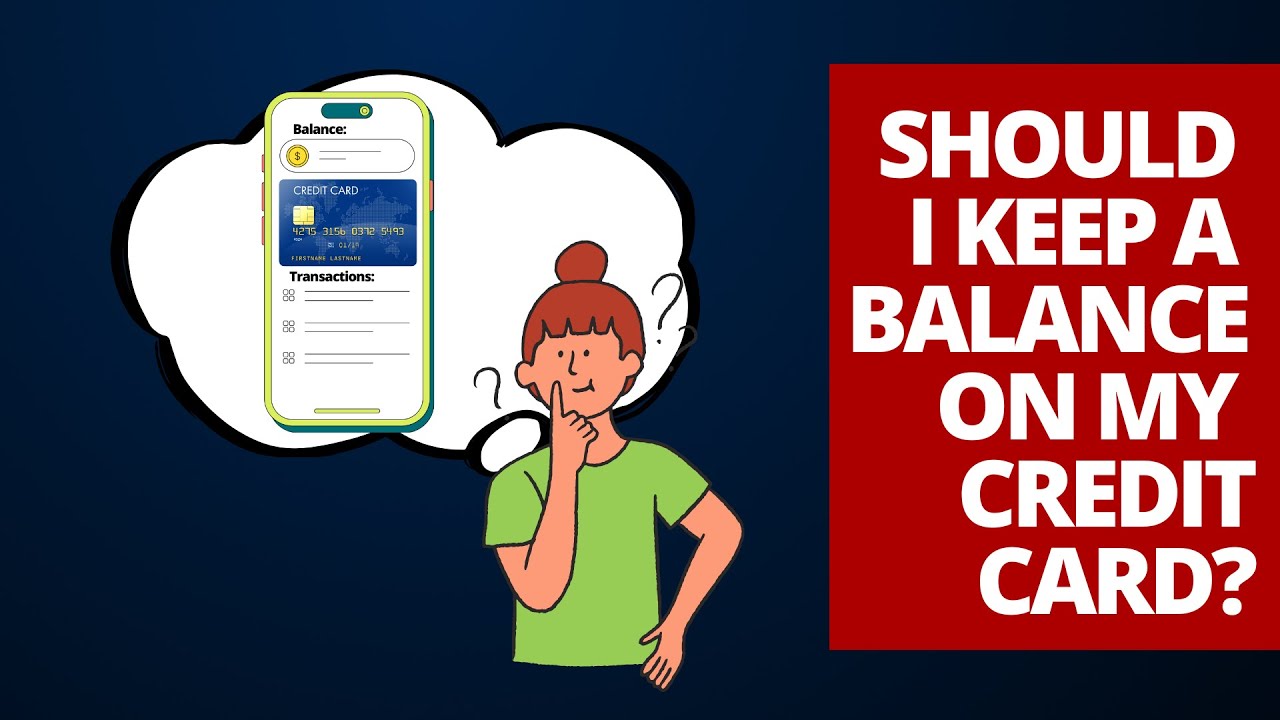 Should I keep a balance on my credit card? (Is pre-paying or a negative ...