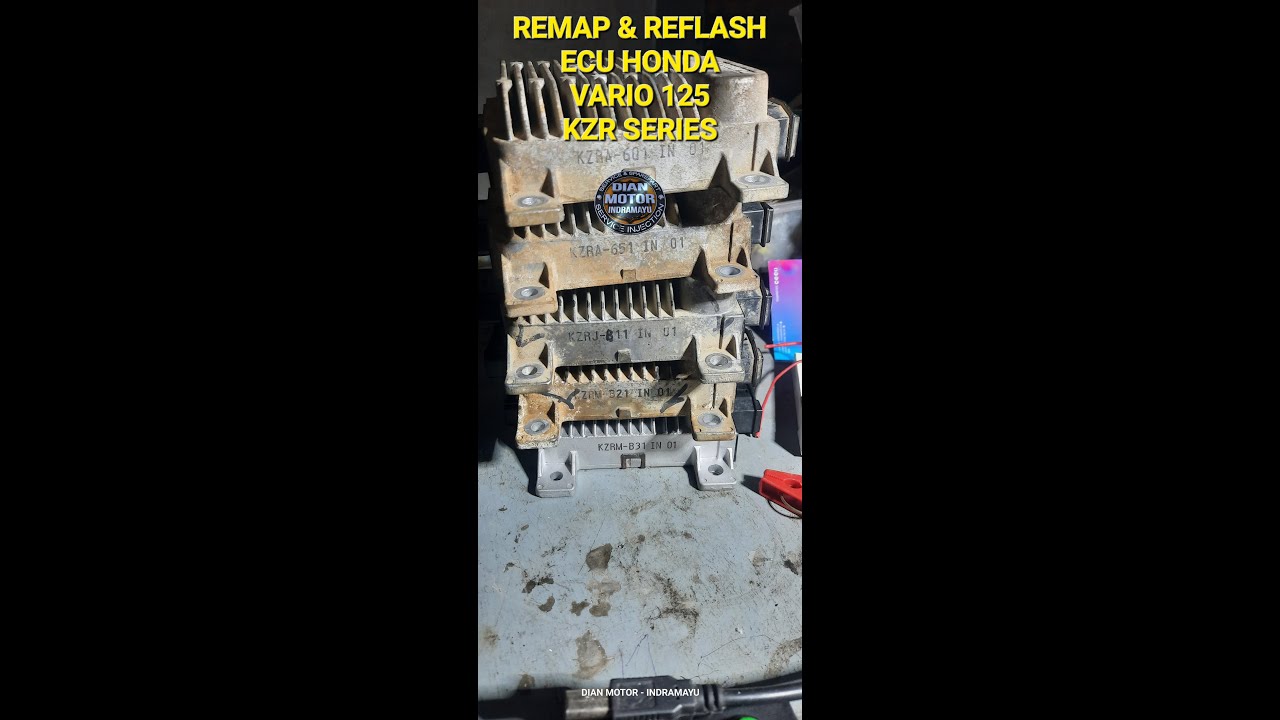 REMAP & REFLASH ECU VARIO 125 KJRM-B21 - YouTube