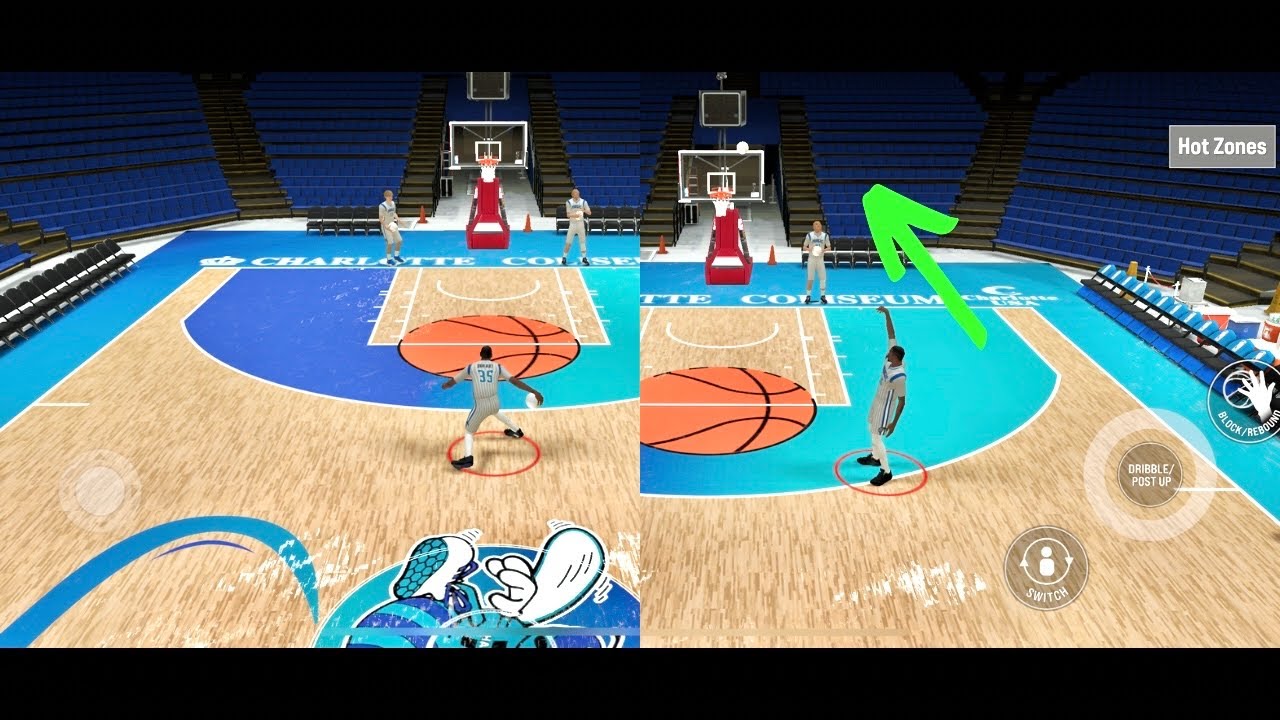 “Learn Dribble and Spin Move Dunks in NBA 2K24 MyTeam Mobile” - YouTube