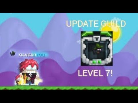 Growtopia UPDATE GUILD LEVEL 6 TO 7 SO COOL - YouTube