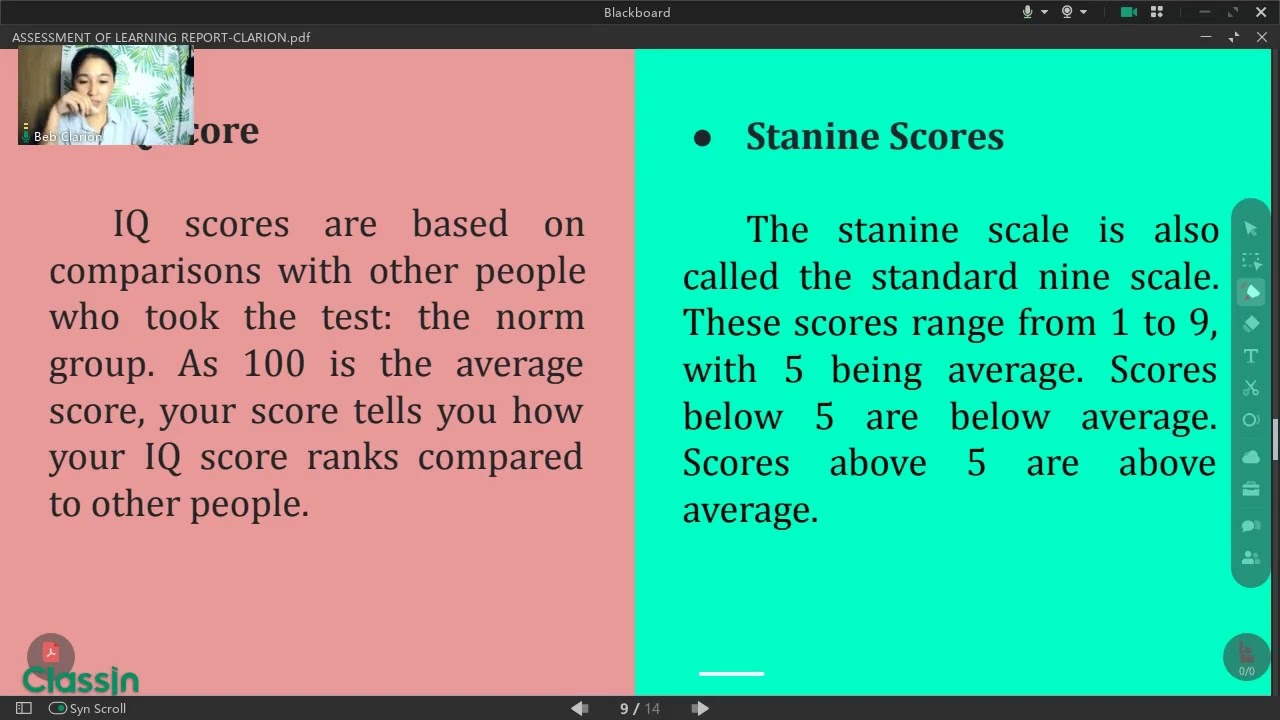 Assessment Of Learning DIFFERENT TYPES OF TEST SCORES YouTube Assessment Of Learning DIFFERENT TYPES OF TEST SCORES YouTube