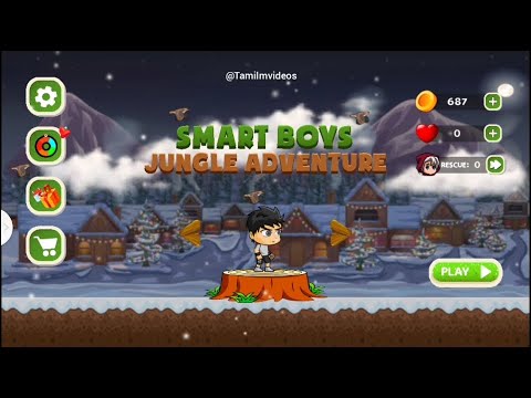 Smart boy / level 1 / Jungle adventure game - YouTube