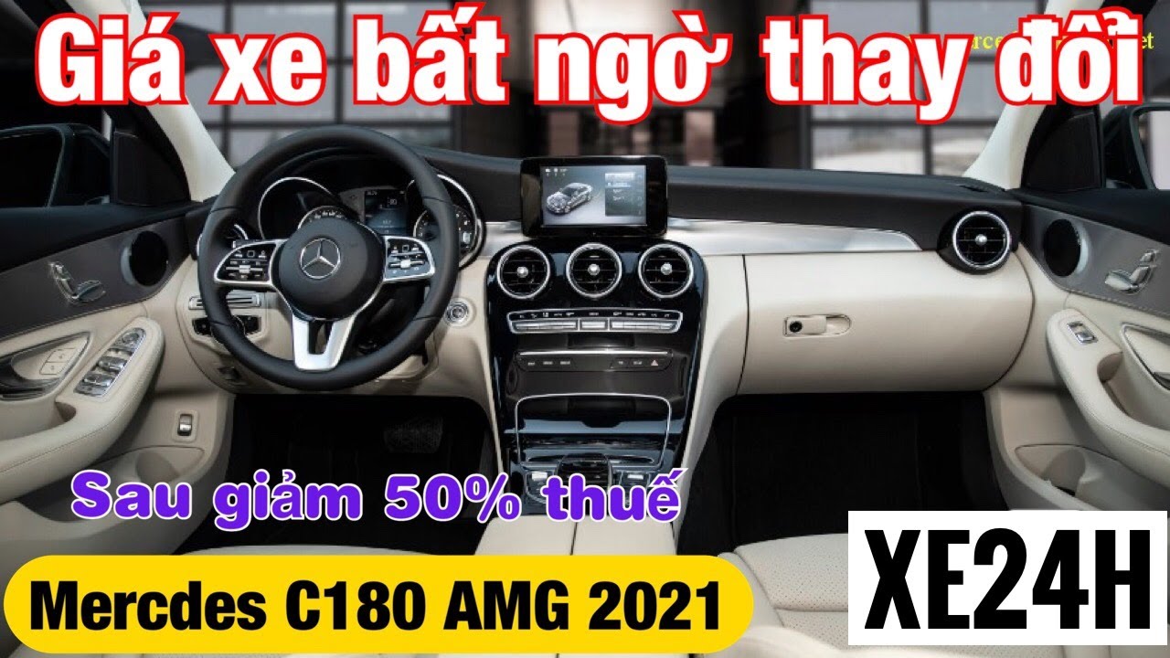 Giá xe Mec C180 AMG 2021 Bất ngờ thay đổi. Tổng lăn bánh Mercedes C180 ...