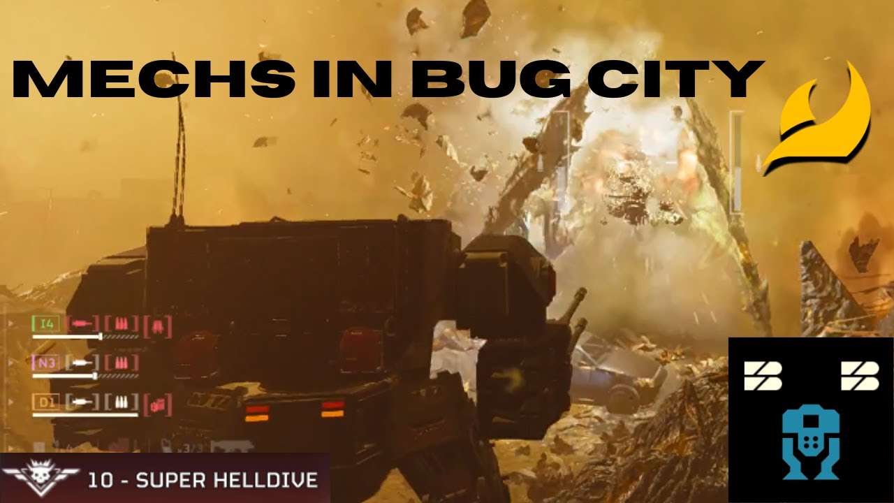 Helldivers 2 | Mechs In Bug City | Terminids - YouTube
