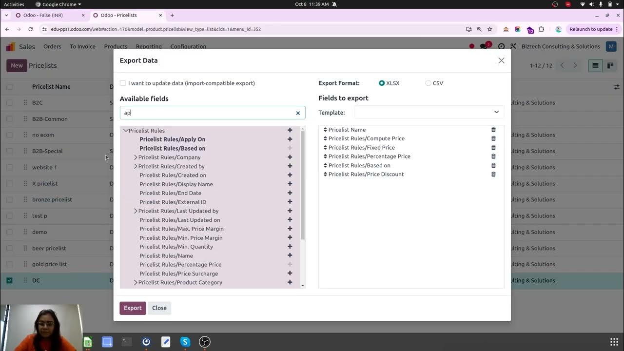 Odoo Pricelist Import Tutorial | Easy Steps to Bulk Import Pricelists - YouTube