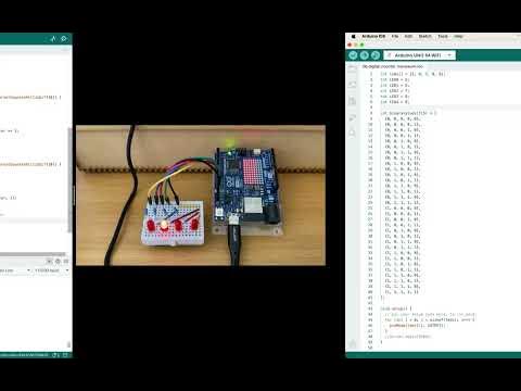 Lesson 5 homework for @paulmcwhorter most excellent Arduino R4 Wifi Lessons - YouTube