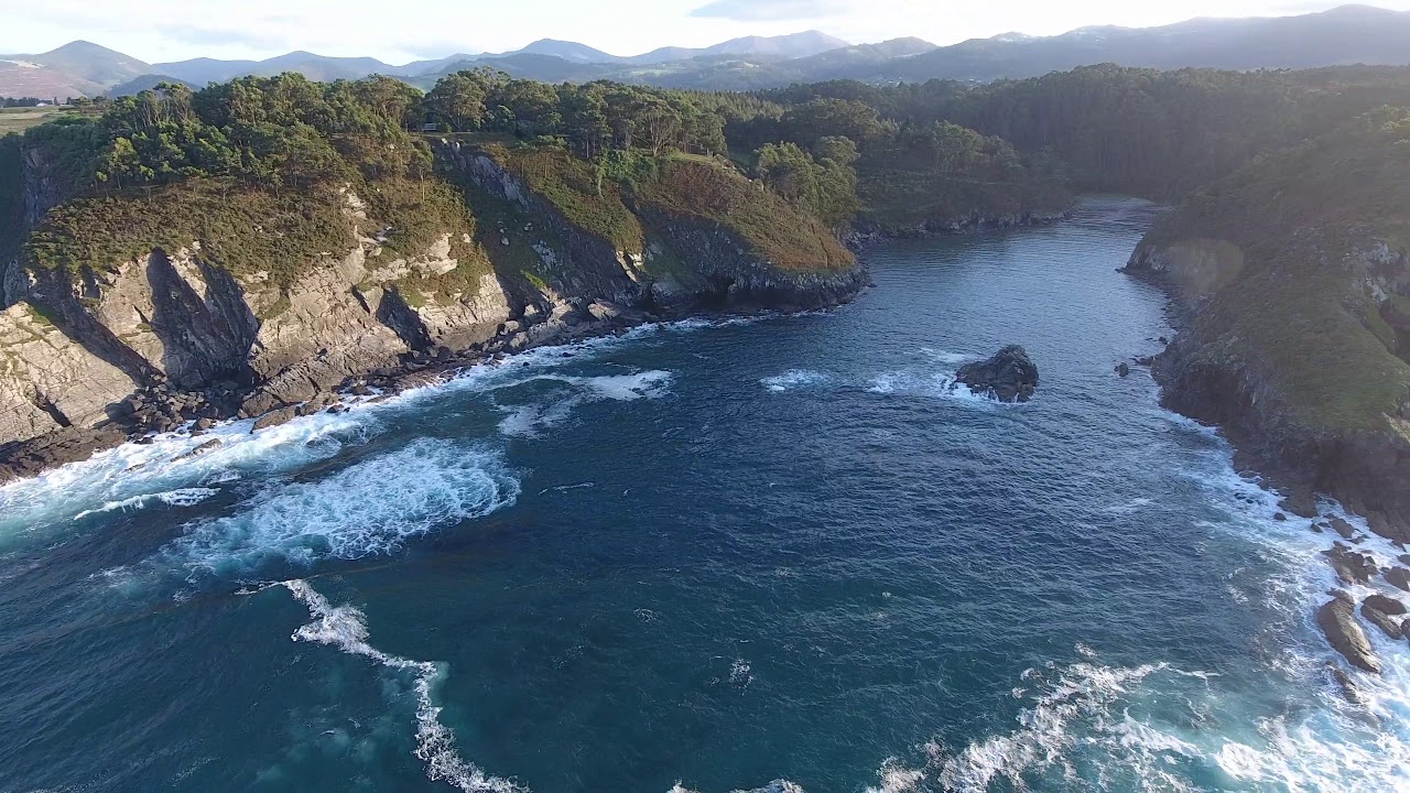 Luarca (Es) - Camping Playa de Taurán - YouTube