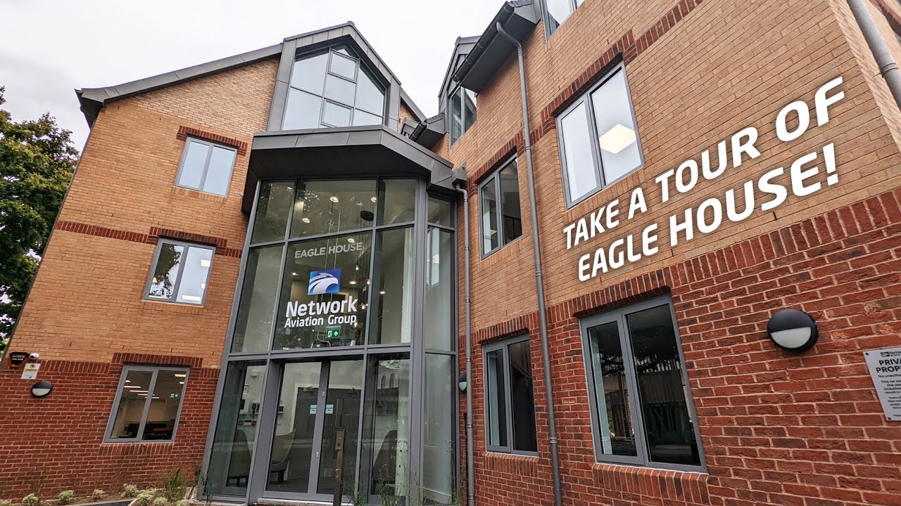Take a tour of Network Aviation Group's HQ, Eagle House! 🦅🏡💙 - YouTube