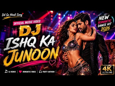 DJ ISHQ KA JUNOON 🎵 | Official Music Video | New Romantic Dance Hit 2026 | Dil Se Hindi Song