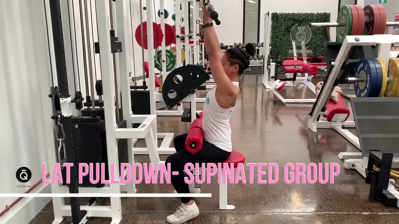 Lat Pulldown - Supinated Grip - YouTube