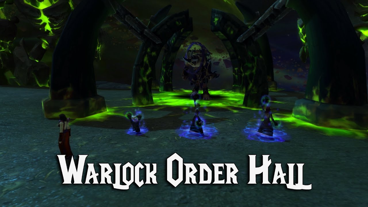 Warlock Class Order Hall - Legion Alpha Preview - YouTube