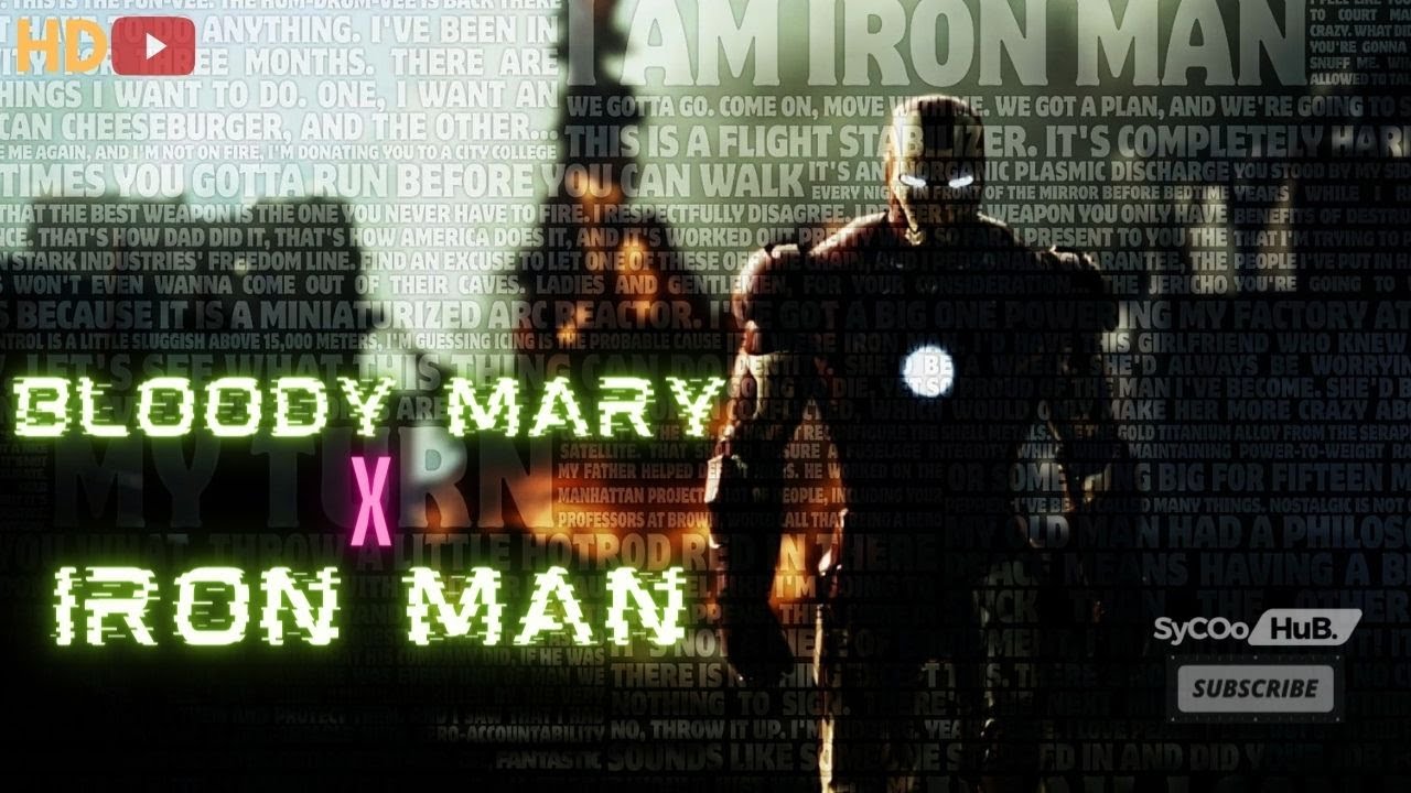 Bloody Mary x Iron Man - SyCOo HuB Edit #ironman #bloodymaryeditaudio ...