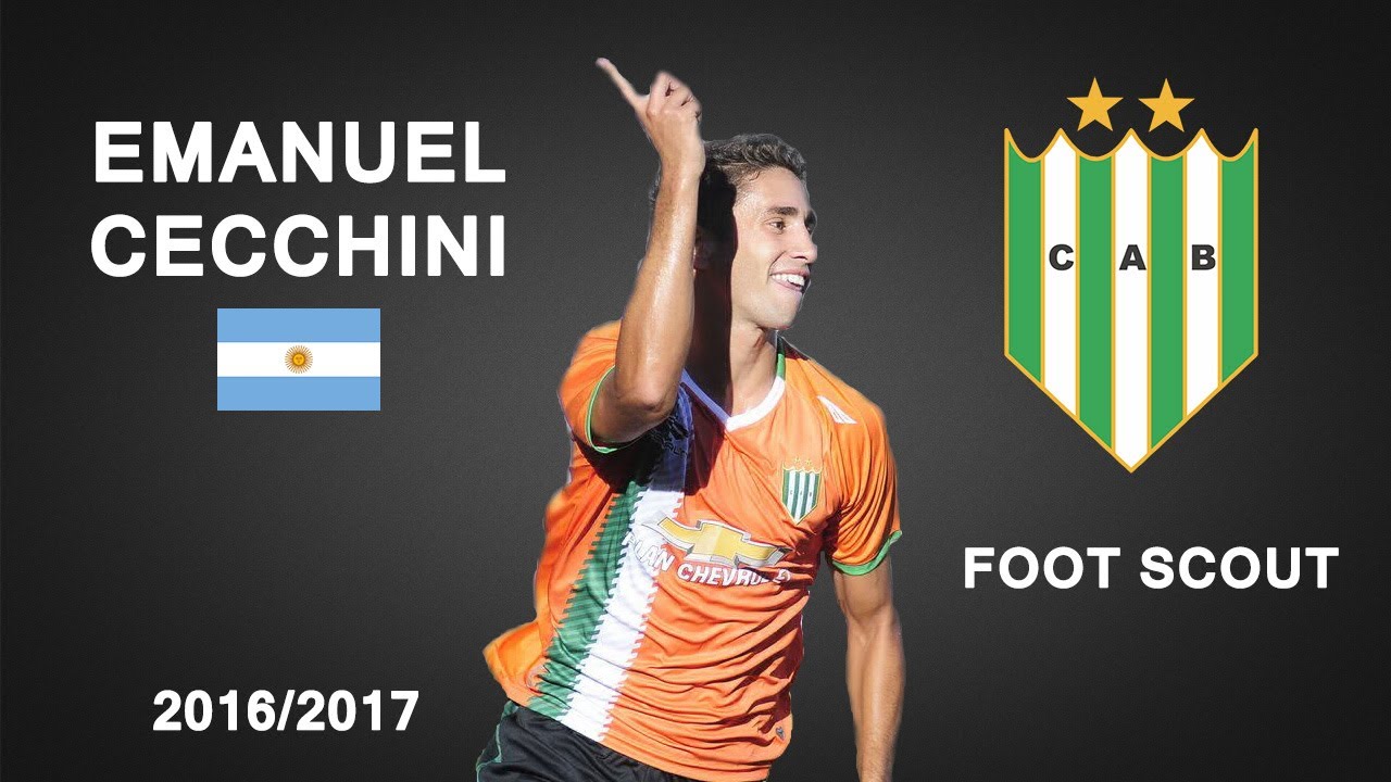 EMANUEL CECCHINI | Banfield | Goals, Skills, Tackles | 2016/2017 (HD ...