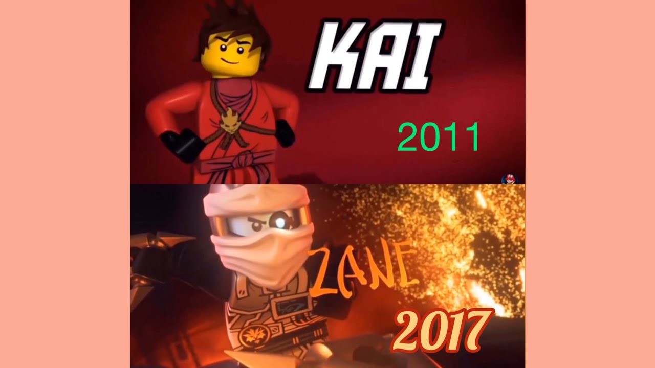 Ninjago: Each Ninja's Intro Evolution, 2011-2017 - YouTube